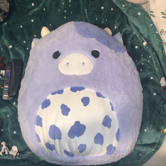 Squishmallows | Toys | Bubba The Cow Fuzzamallow Squishmallow | Poshmark